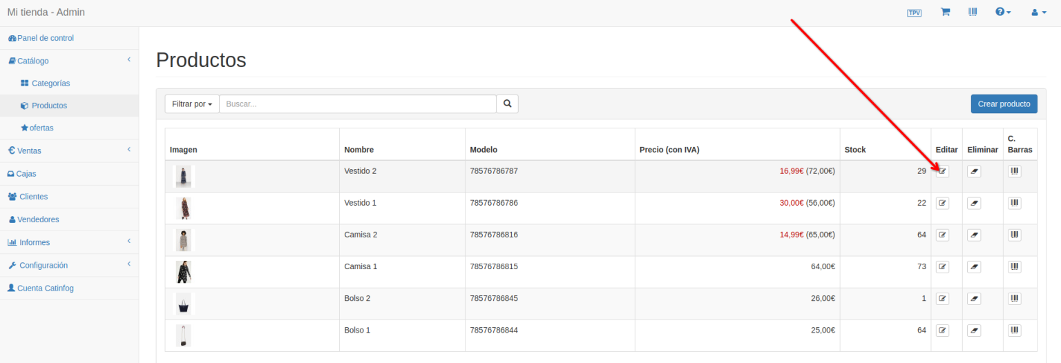 ¿Cómo creo códigos de barras de variantes de productos (tallas o ...
